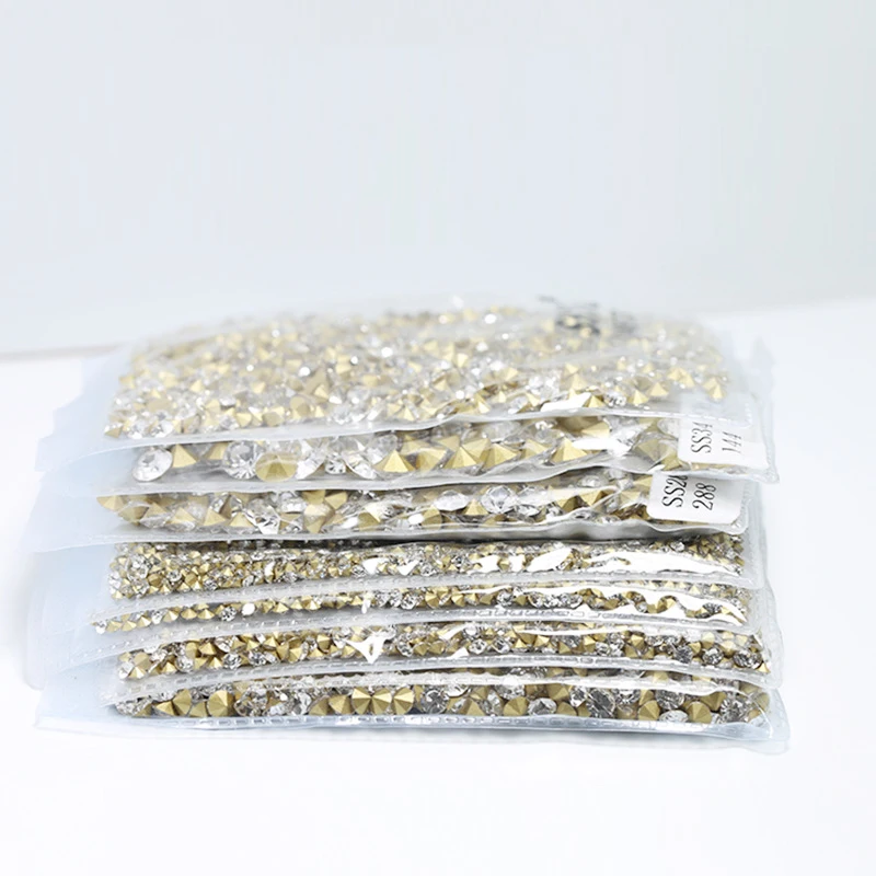 Factory Wholesale Crystal Rhinestones Chaton Glass Stones Ss4-ss38 ...