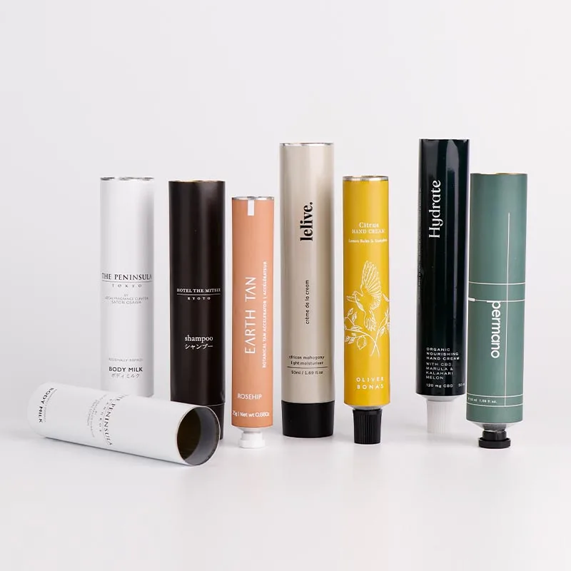 Aluminum Collapsible Cosmetic Tubes - Eco-Friendly Hand Cream