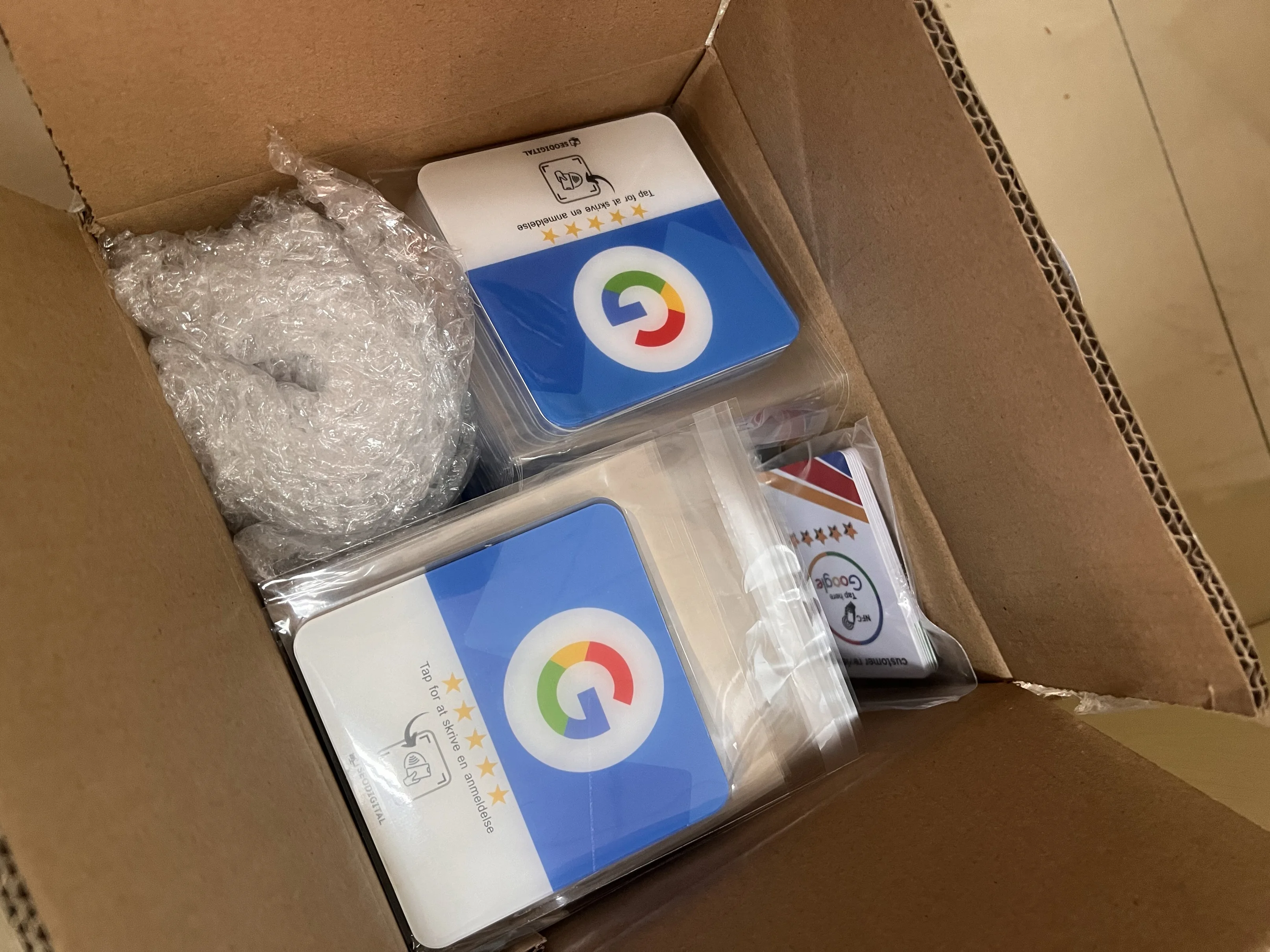 Google Review Nfc Table Sticker Restaurant Table Display Stand Google ...