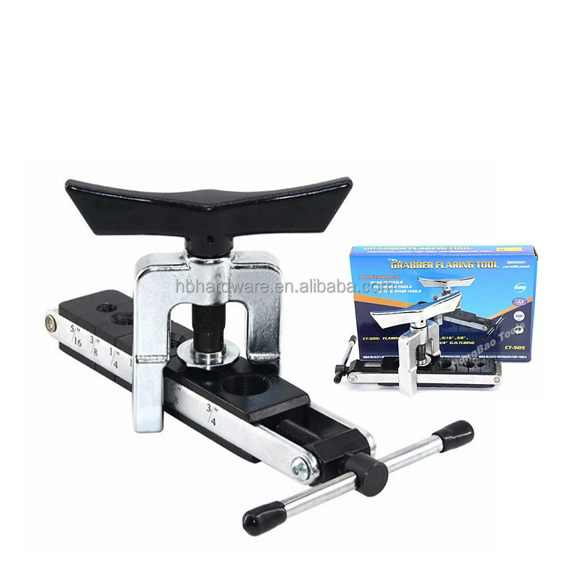 Industrial Level Flaring Tool Set Tubing 9 Die Metric Inch Size Adapter ...