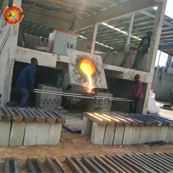 100kg 500kg 1t 2t 5t Oven Foundry Casting Steel Iron Metal Melting ...