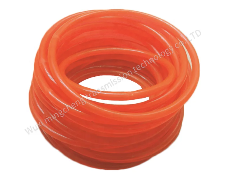 Orange PU Round Belts - Durable Drive Solutions for Mining