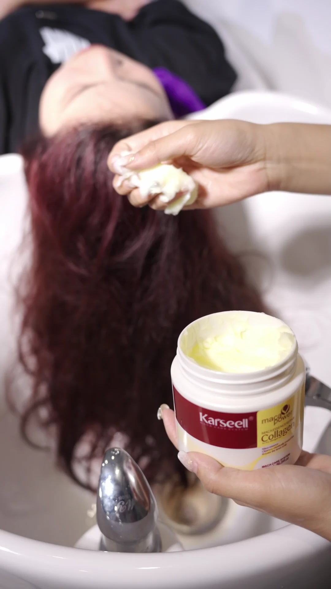 Karseell Maca Essence Repair Collagen Smooth Lustrous Nourishing Oem ...