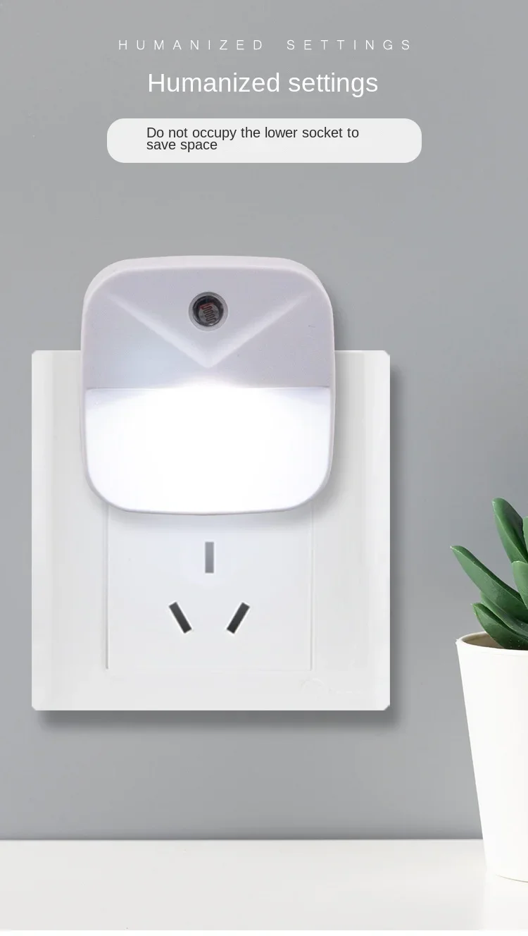 Oem Wireless Light Control Sensor Led Night Light Bedside Bedroom Eu Us ...