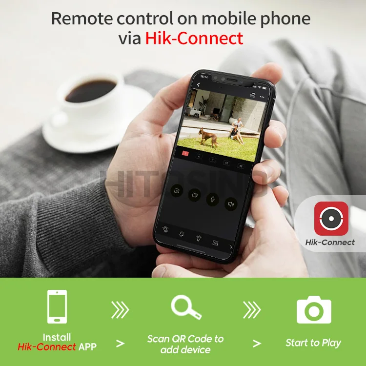 Oem Hik Ds-2xs2t41g1-id/4g Outdoor Security Solar Street Lights 4mp Pir ...