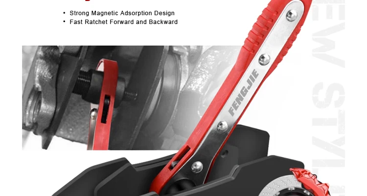 Auto Ratchet Brake Piston Caliper Spreader Tool Brake Caliper Wrench ...