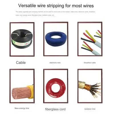 Tes Automatic Computer Wire Stripping Machine Sheath Wire Stripping ...