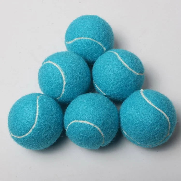 Custom Print Logo Colorful Tennis Balls Bulk Professional Mini Tennis ...
