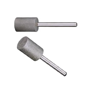 Cylindrical Diamond Burs Mounted Point Set Grinding Head Bit For Marble ...