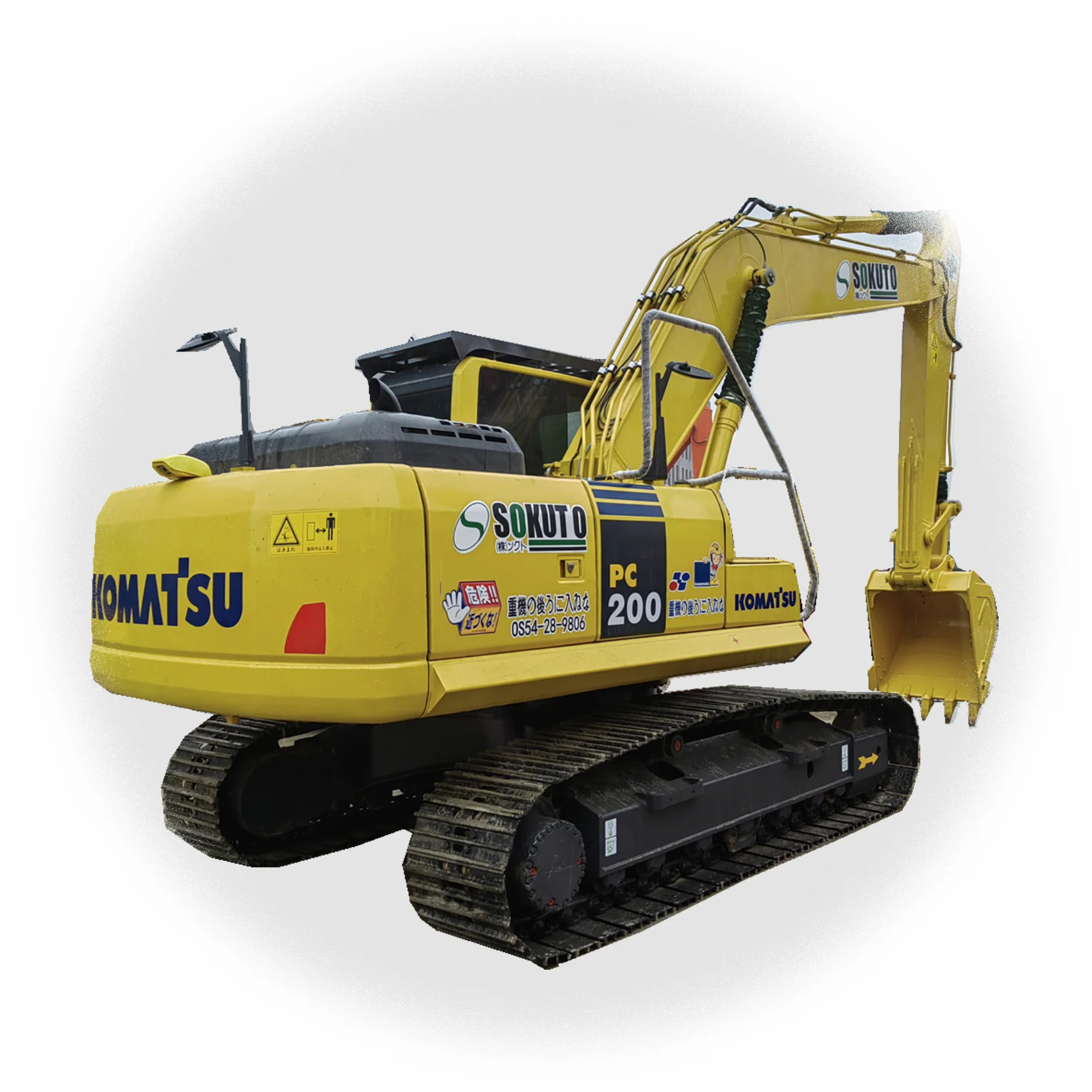 Used Komatsu Pc200-8 Excavator Original Japan Pc200-8 Excavator Komatsu ...