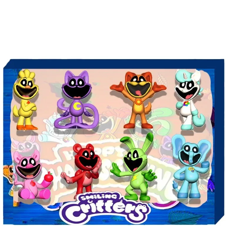 Smiling Critters 3-inch Smiling Animal Dolls 2 Boxed,8 Decorative ...
