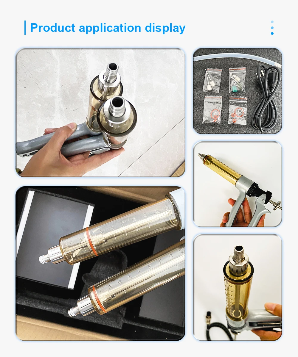 1ml 2ml Portable Manual Filling Gun Semi Automatic Tincture Thick Oil ...