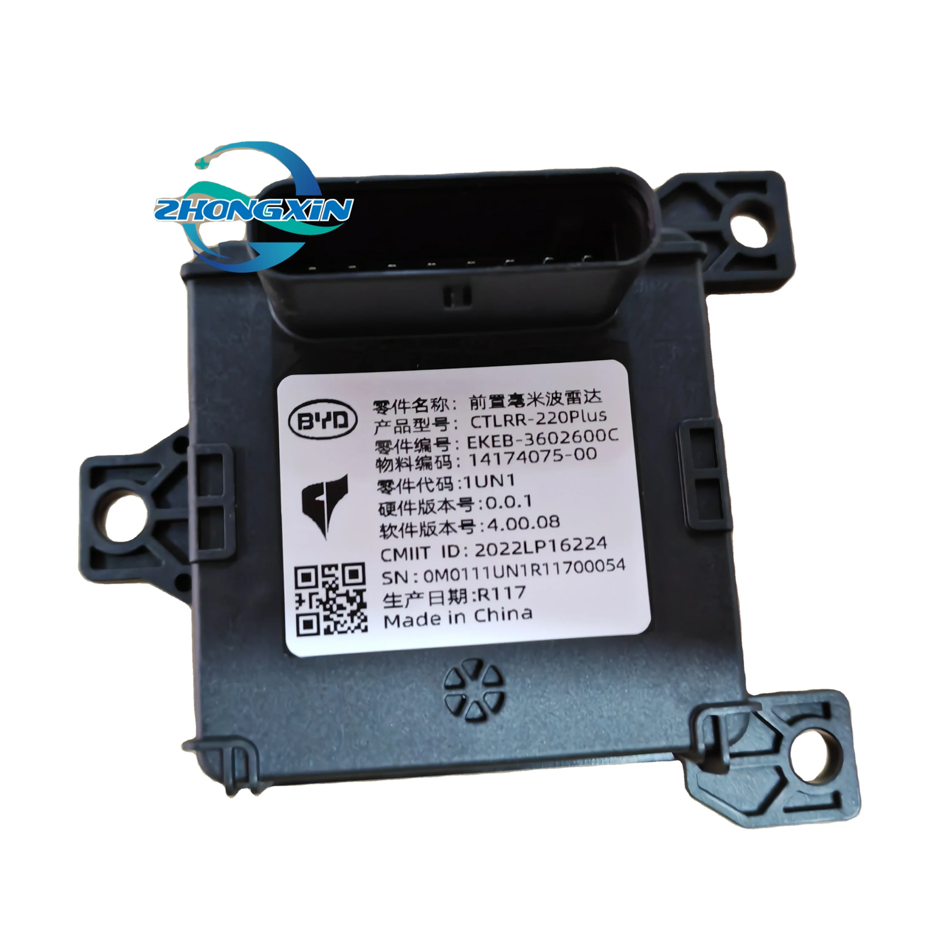 Sensor de radar de ondas milimétricas delanteras para BYD Seal, 2, 2, 1 ...