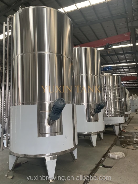 Open Top Wine Fermenter tank Fermentation tank Jacketed 10000l| Alibaba.com