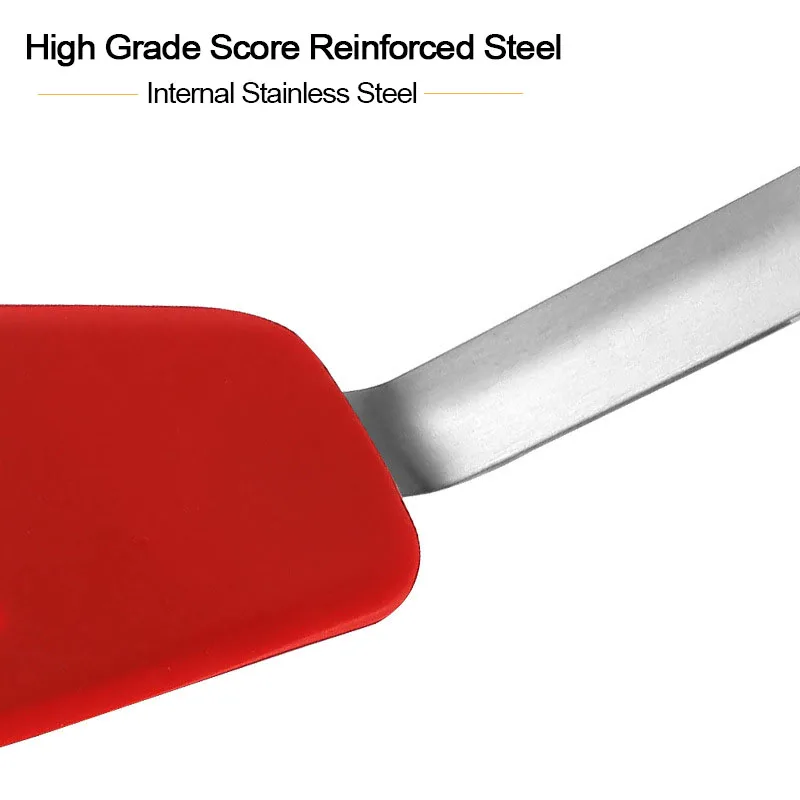 Extra Large Flexible Set Of 4 Silicone Spatula Turner Cooking Spatulas ...