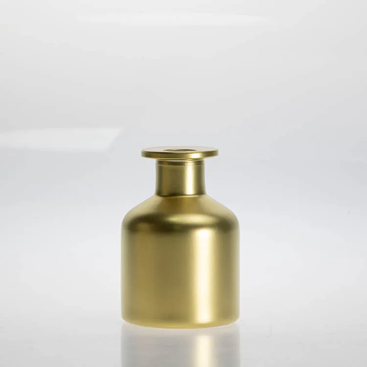 Custom Big Belly Shape Fancy Empty Reed Diffuser Bottle Amber Aroma ...