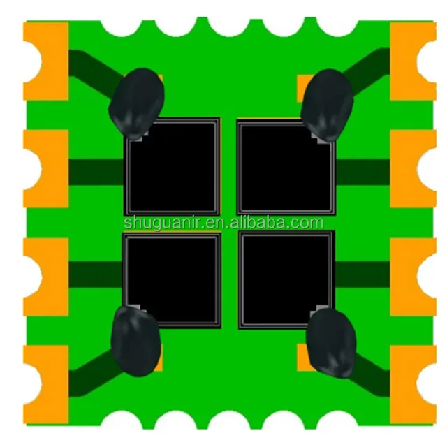 Four-quadrant Photodiode,Pda5928,Four Quadrant Optoelectronic Detection Sensor,Photodiode Array ...