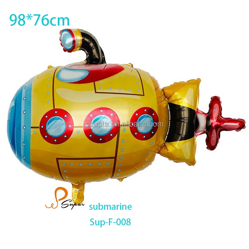 Train Ambulance Police Car School Bus Fire Truck Balloons