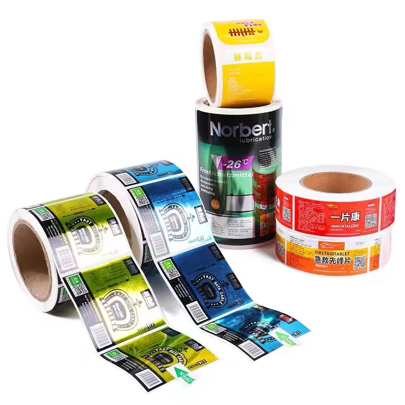 320mm Laminated Web Roll Blank Stock Labels Narrow Width Compact ...
