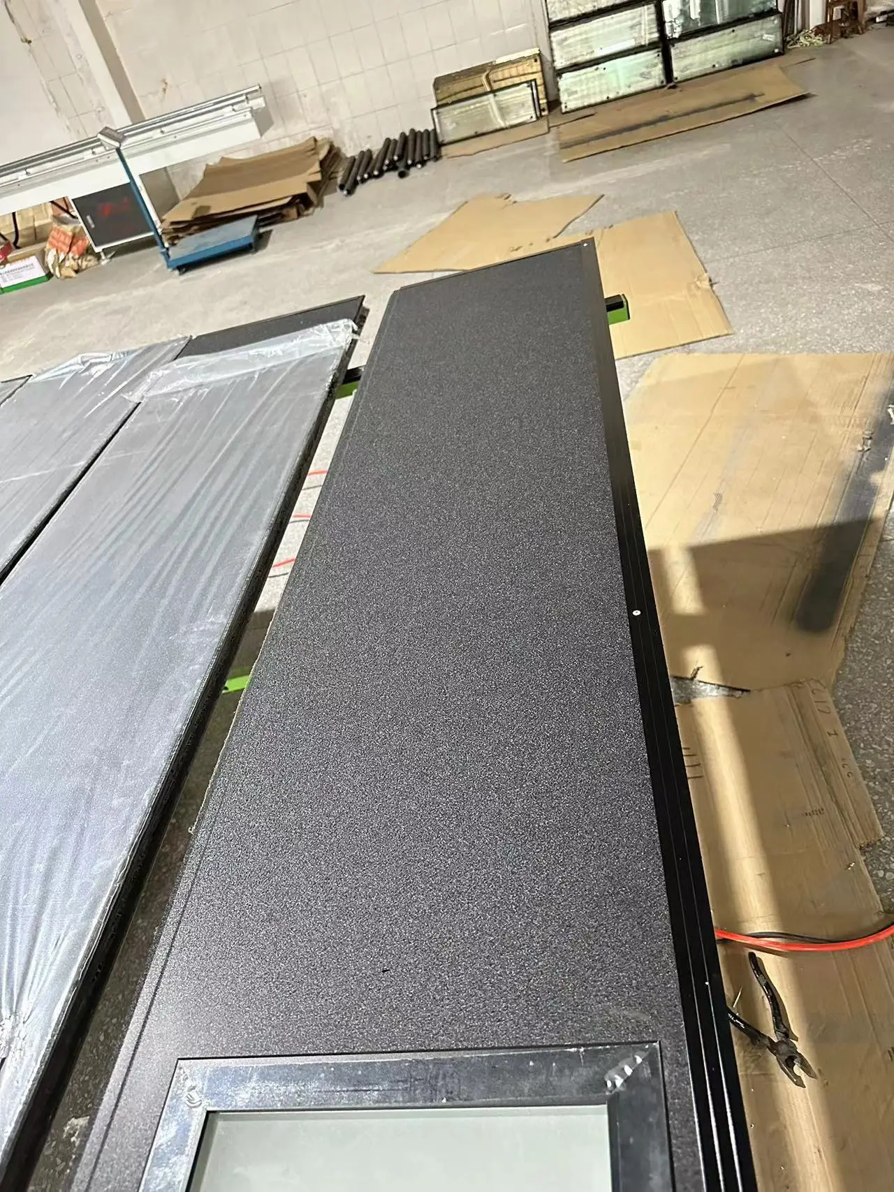 Commercial See through Overhead Glass Garage Doors