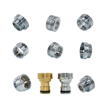 Copper Silver M16 M18 M20 M22 M24 M28 Thread Connector Fittings Brass ...