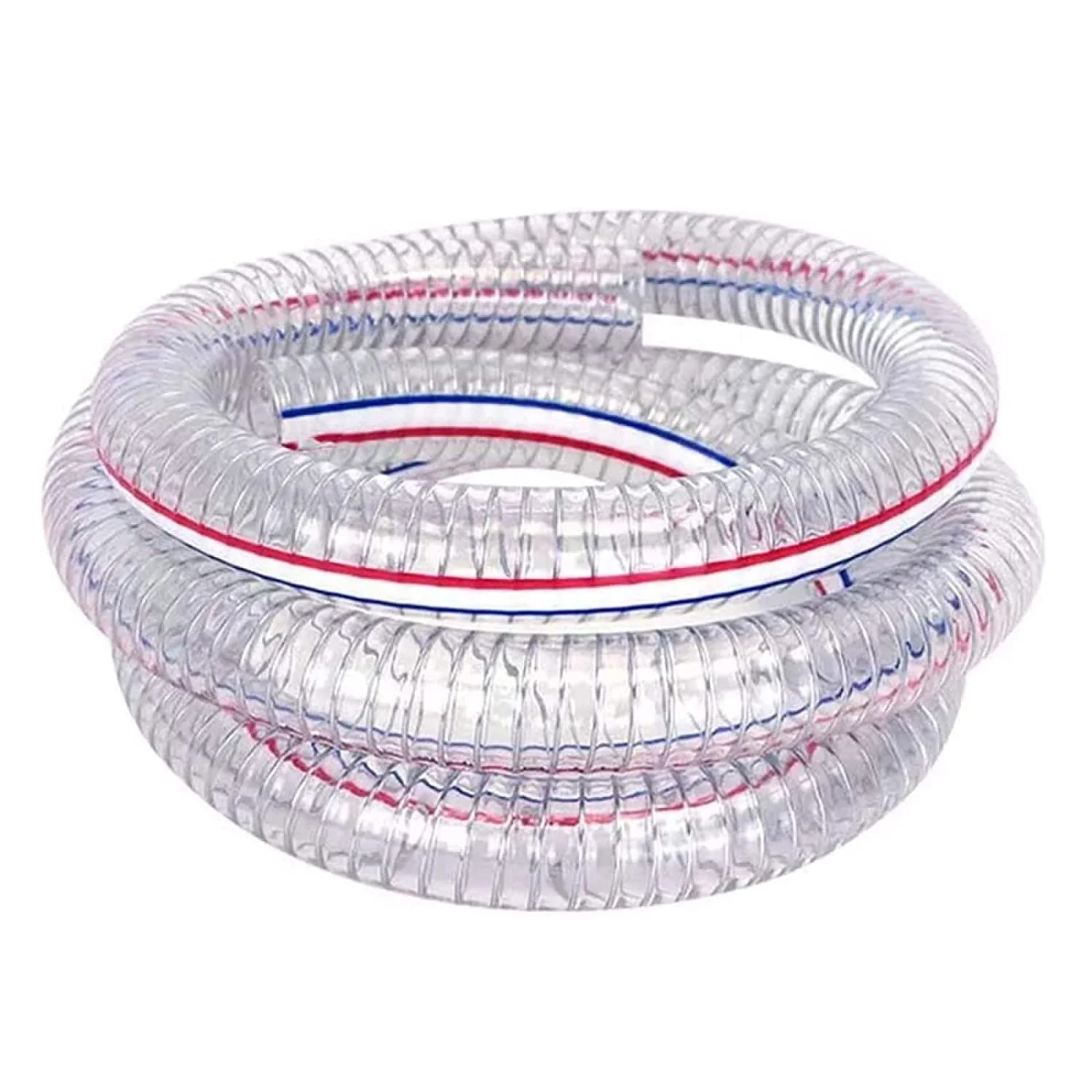 Pvc Granules Food Grade Pvc Spiral Steel Wire Hose Hygienic Pvc Transparent Suction Hose With ...