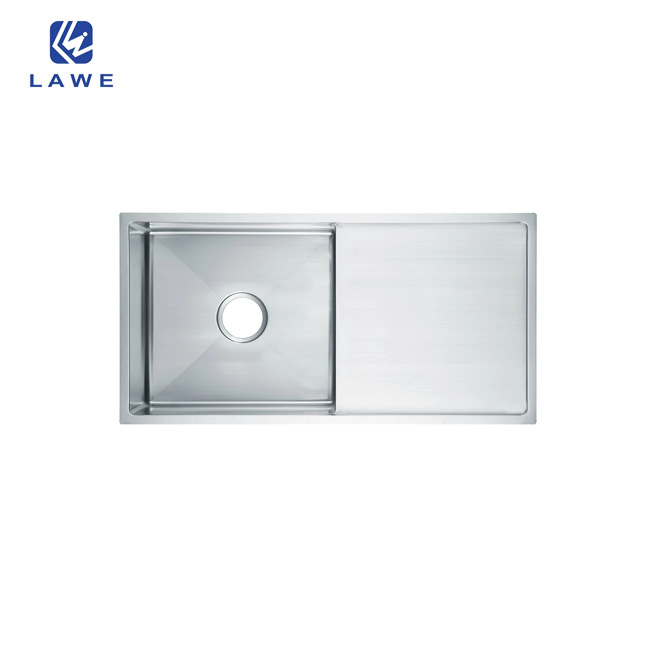 Lawe 2024 Wash Basin Sinks One Piece Stainless Steel Single Bowl Smart ...