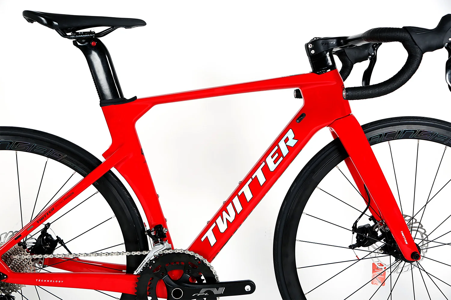 Twitter Road Bike R3 Aero Carbon Fiber Frame 24 Speed Racing Frame ...