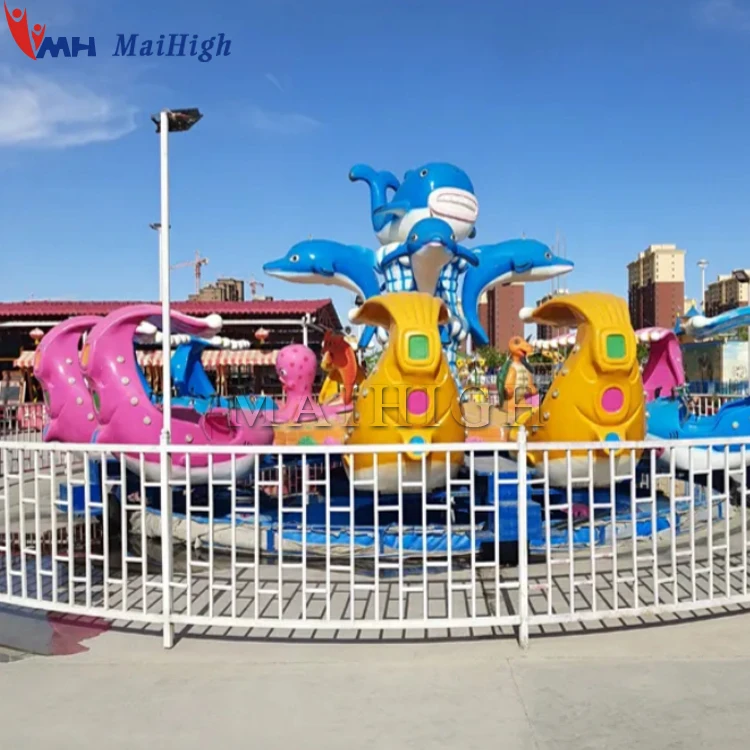 Outdoor Popular Water Kids Games Fight Shark Island Amusement Rides for ...