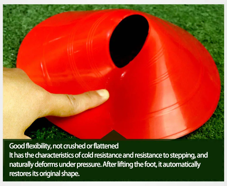 Hot Selling Football Training Agility Disc Cones Field Marker Football ...
