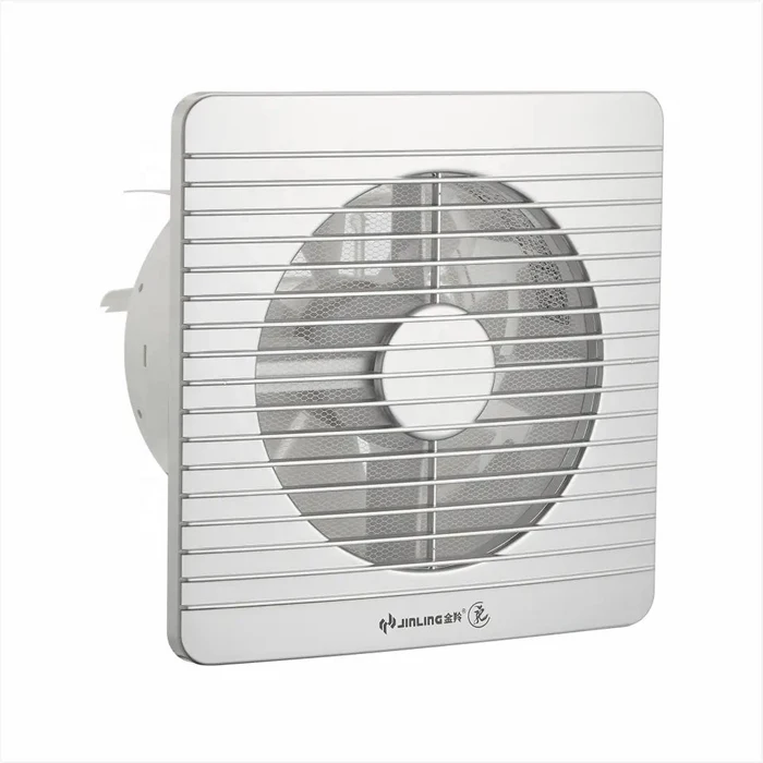 Plastic Ventilation Fan Copper Motor Smoke Extractor Square Fan Window ...
