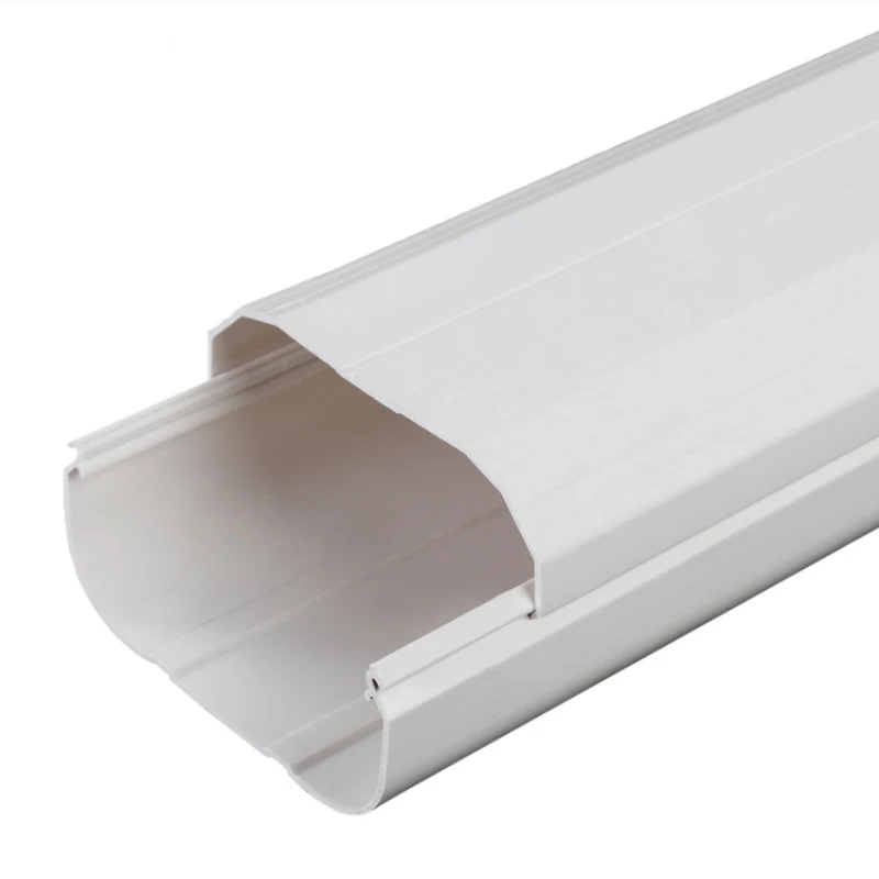 Custom Extrusion Plastic Profile for Wall Edge & Cable Management