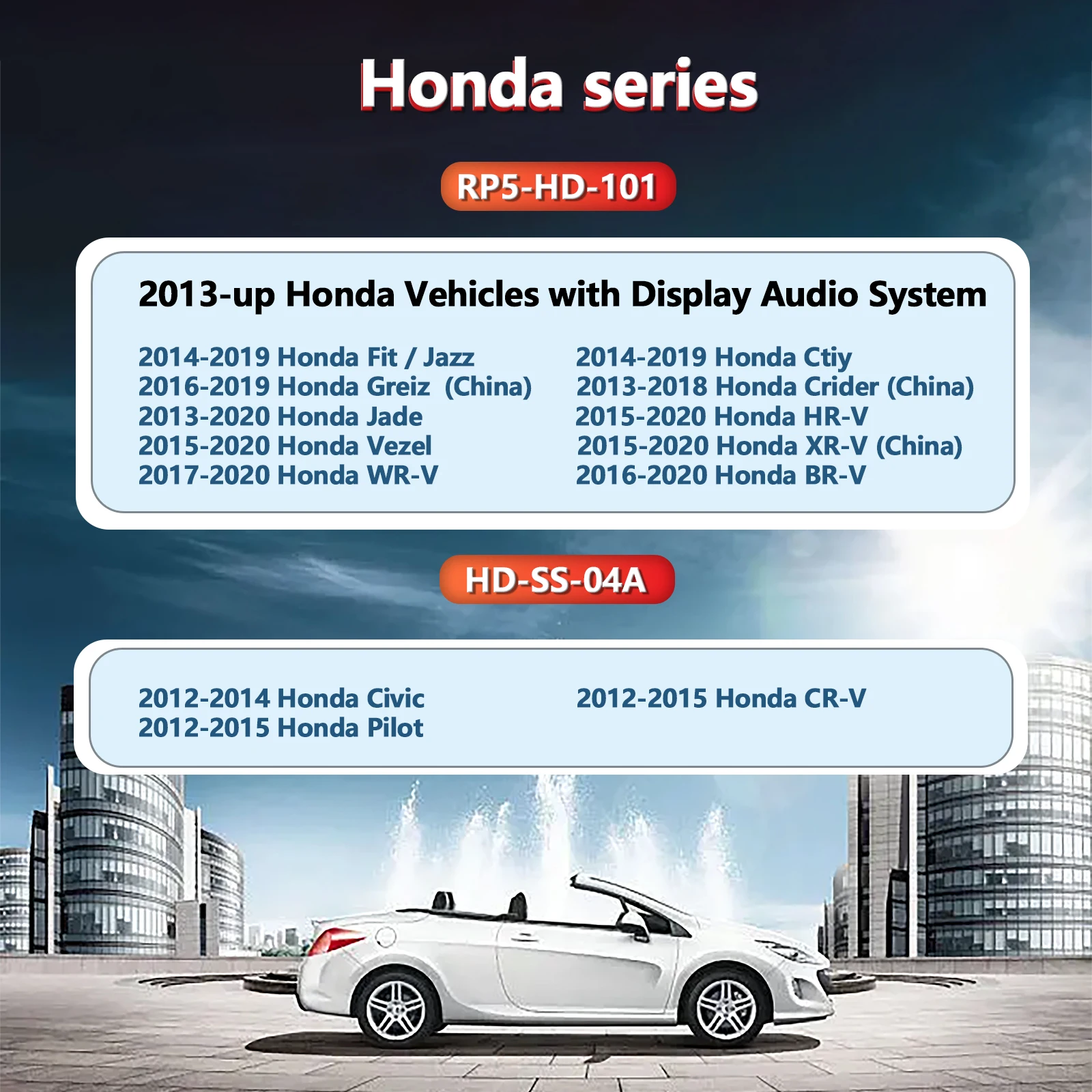 Simple Soft GPS Navigation DVD Panel Wire Harness for Honda