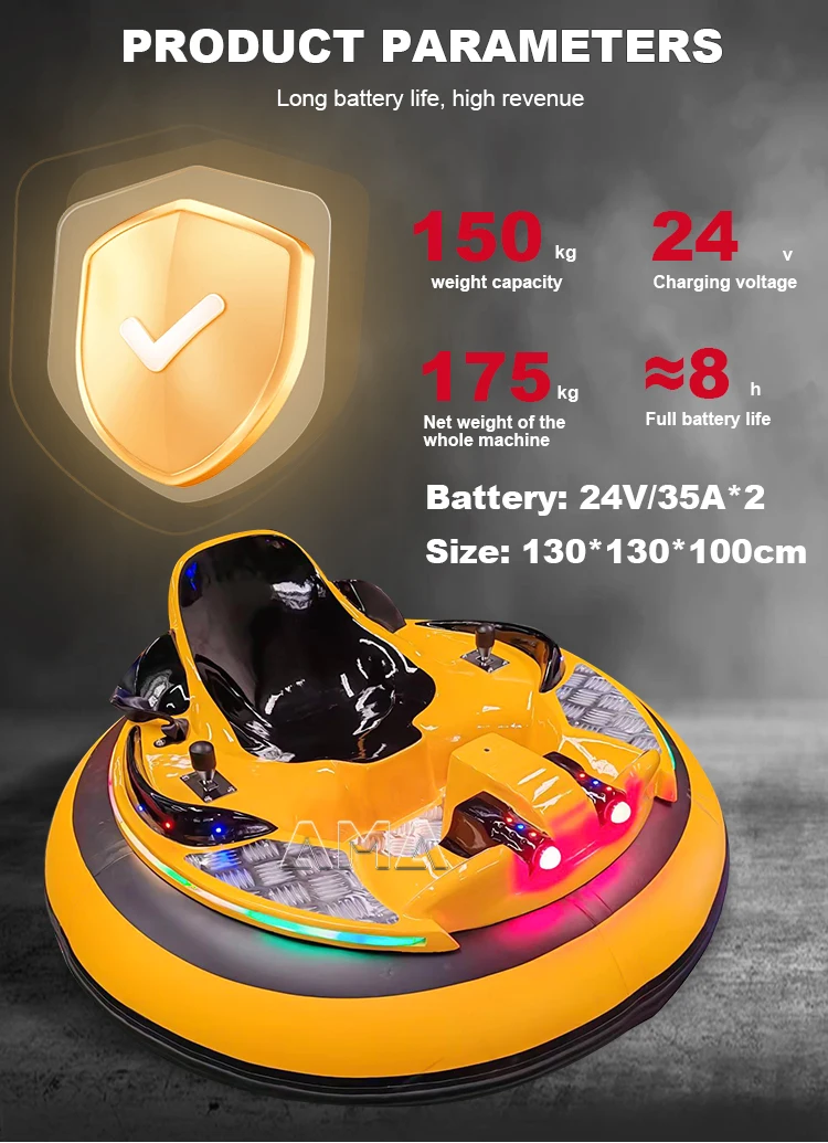 AMA Inflatable Bumper Cars - Fun for Kids at Amusement Parks