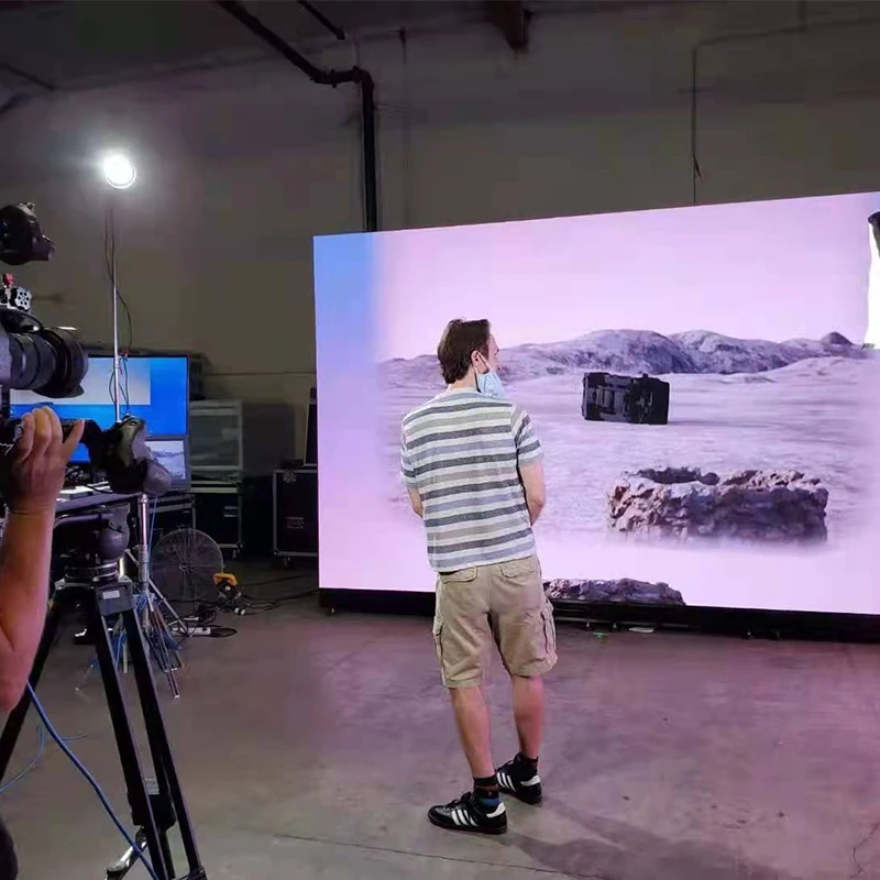 HD XR virtual immersive LED wall electronic green screen studio live ...