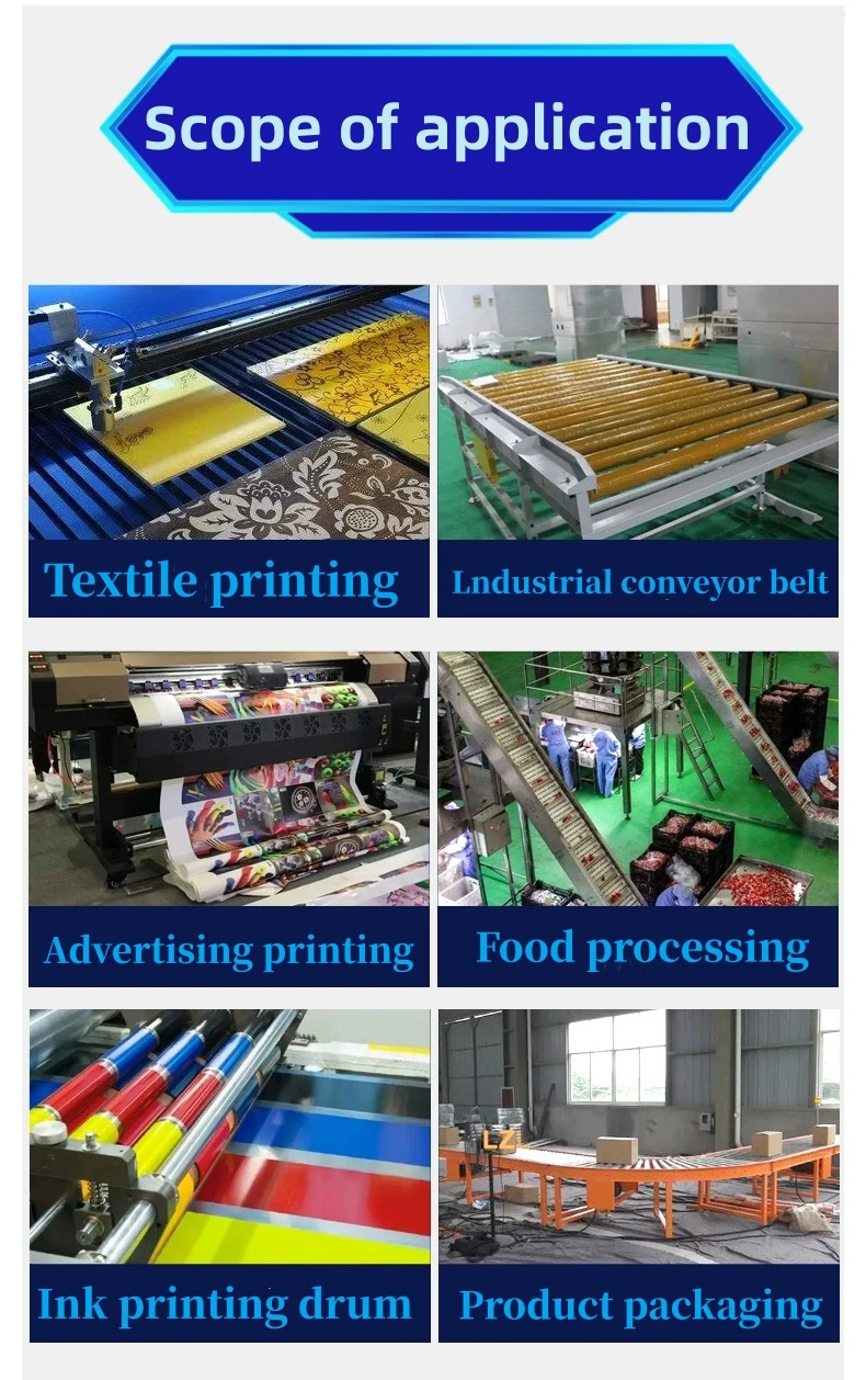 Customized Polyurethane Rubber Roller,Industrial Machinery,Rubber Mesh ...