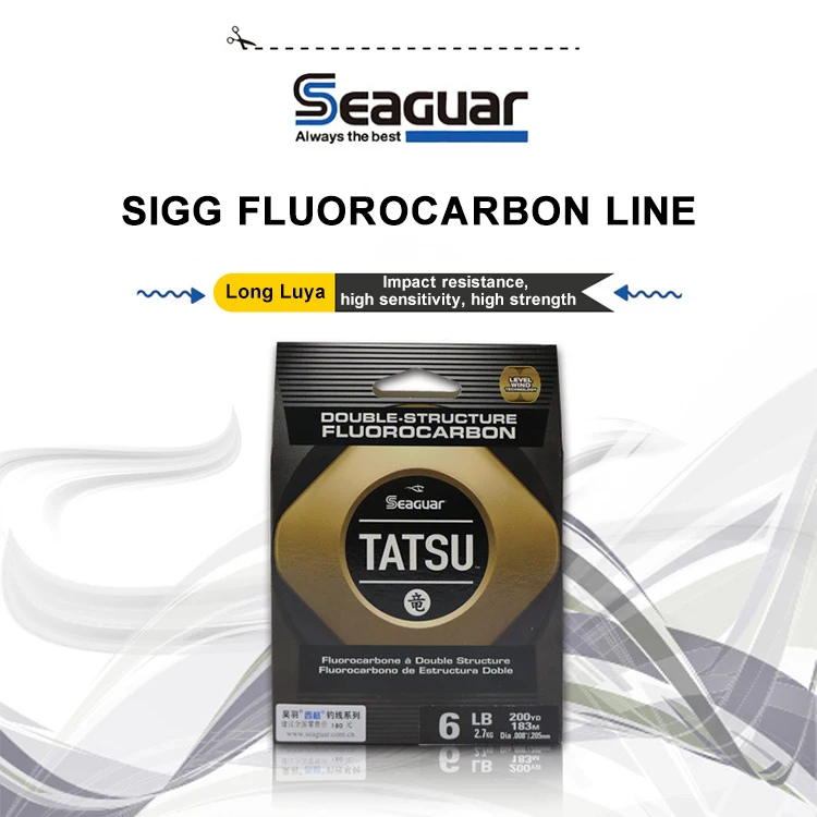 Seaguar TATSU Fluorocarbon Fishing Line - High Quality