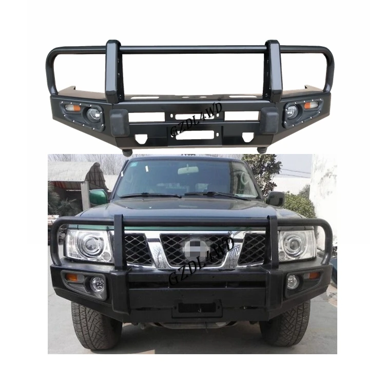 Alibaba.com: GU 1-4 Series Y61 4x4 rear bumper for Nissan Patrol, winch ...