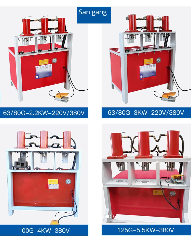 Steel Tube Hole Square Punch Hydraulic Pipe Punching Machine