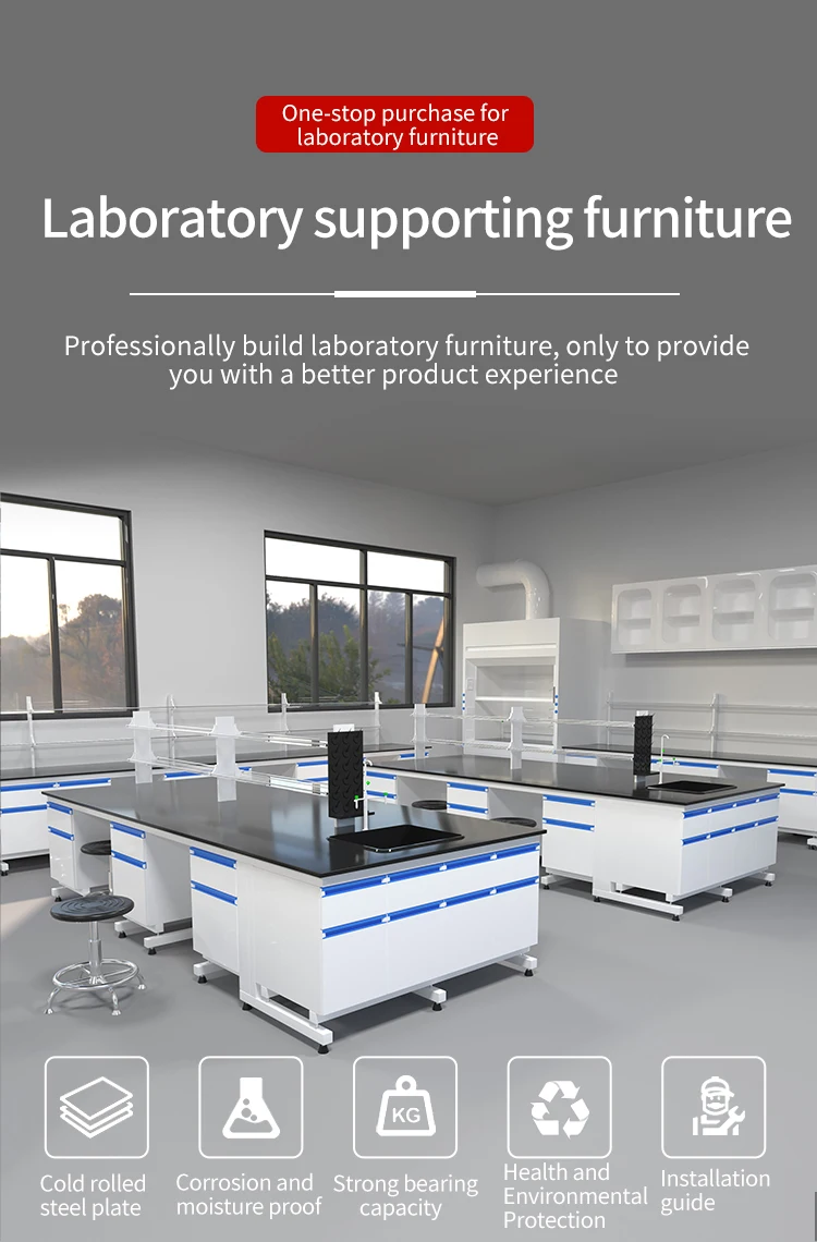 Laboratory Furniture Dental Lab Work Bench For Students Customized ...
