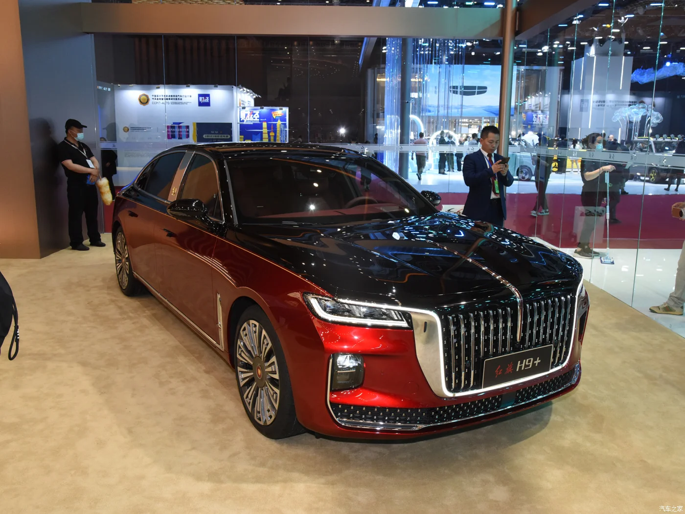 2022 2023 China Faw Hongqi H9 Luxury Car Hybrid Car 252 Horsepower 2.0t Fuel-saving Business ...