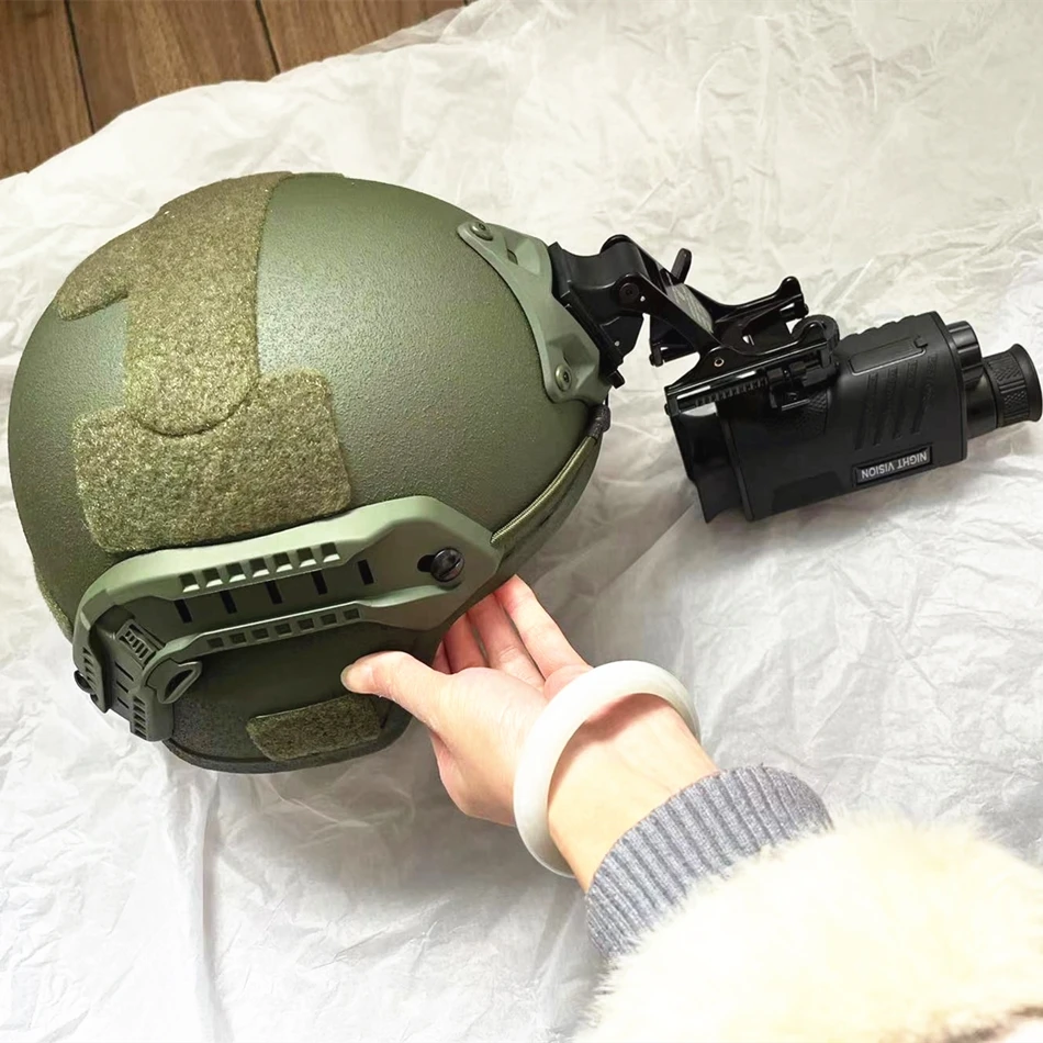 Aramid Safety Mich Helmet With Night Vision Uhmwpe Mich2000 Helmet ...