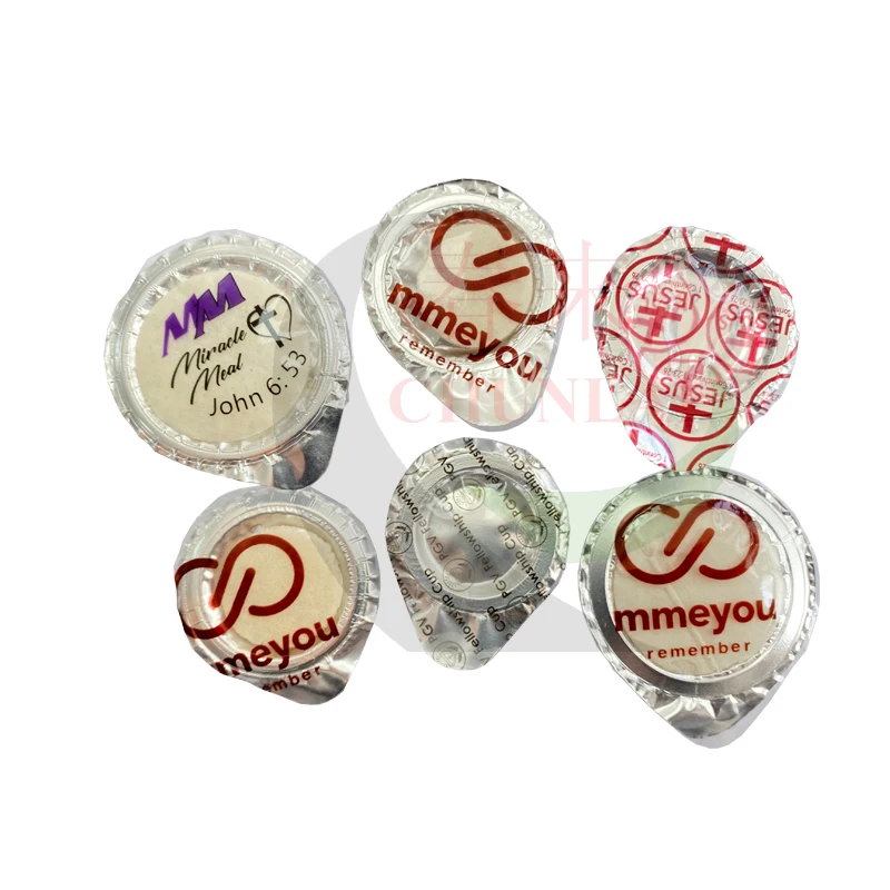 Holy Communion Cups Packing - Efficient Grape Juice Filling