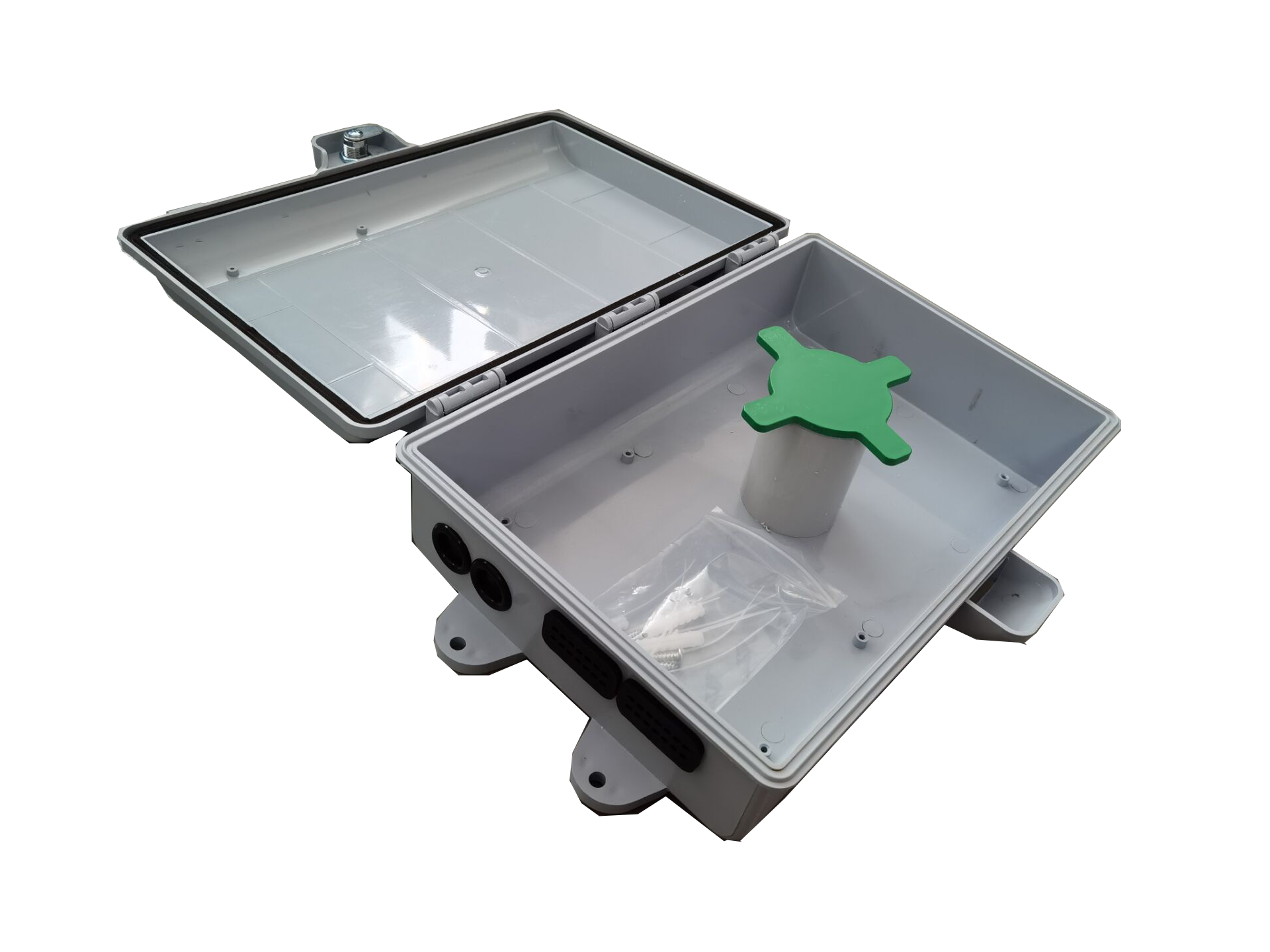 Fiber Optic Wall Mount Storage Box - Easy FTTH Installation