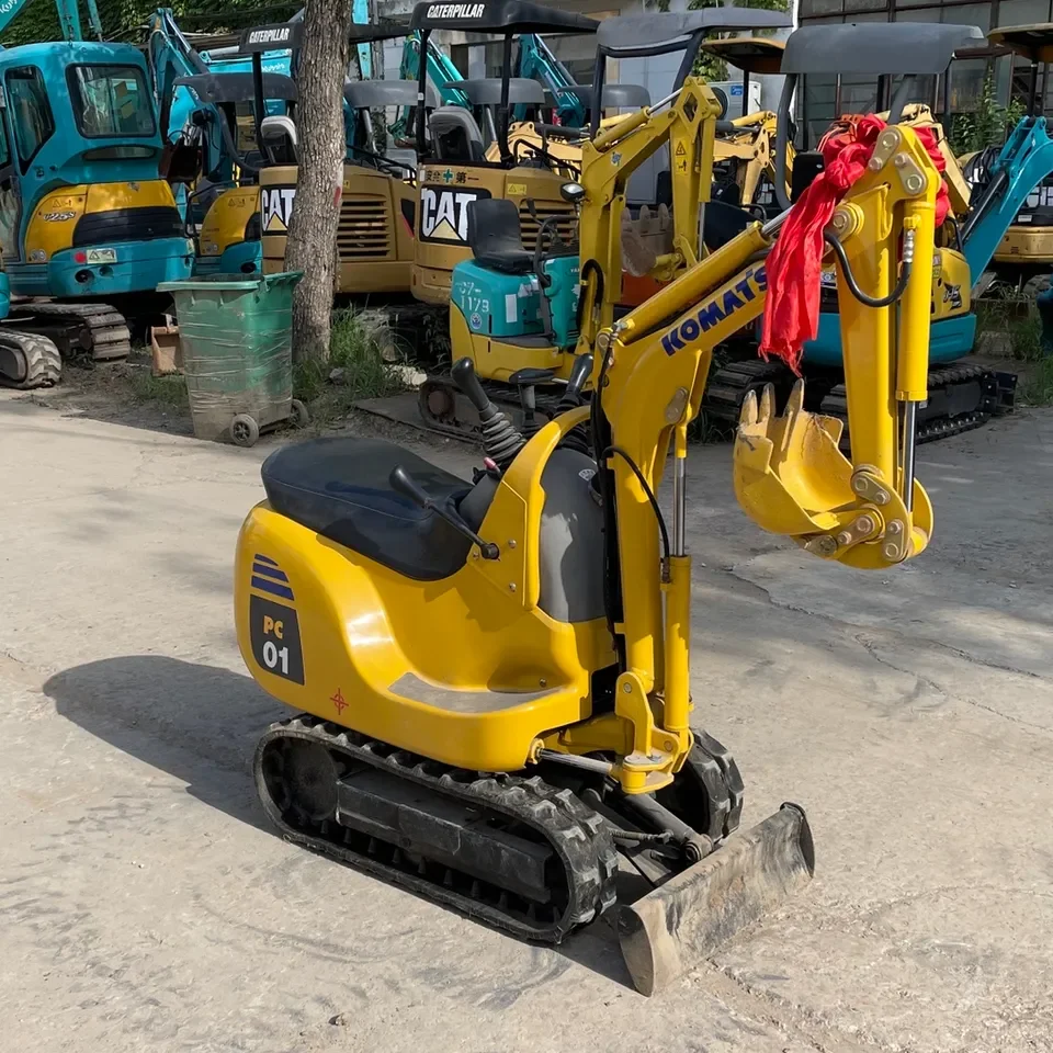 Used Mini Komatsu 1 Ton Excavator Machine Komatsu Pc01 Micro Excavator ...