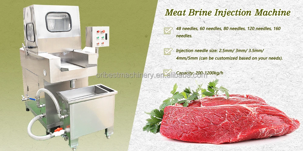 Efficient Meat Brine Injection Machines for Pork & Beef