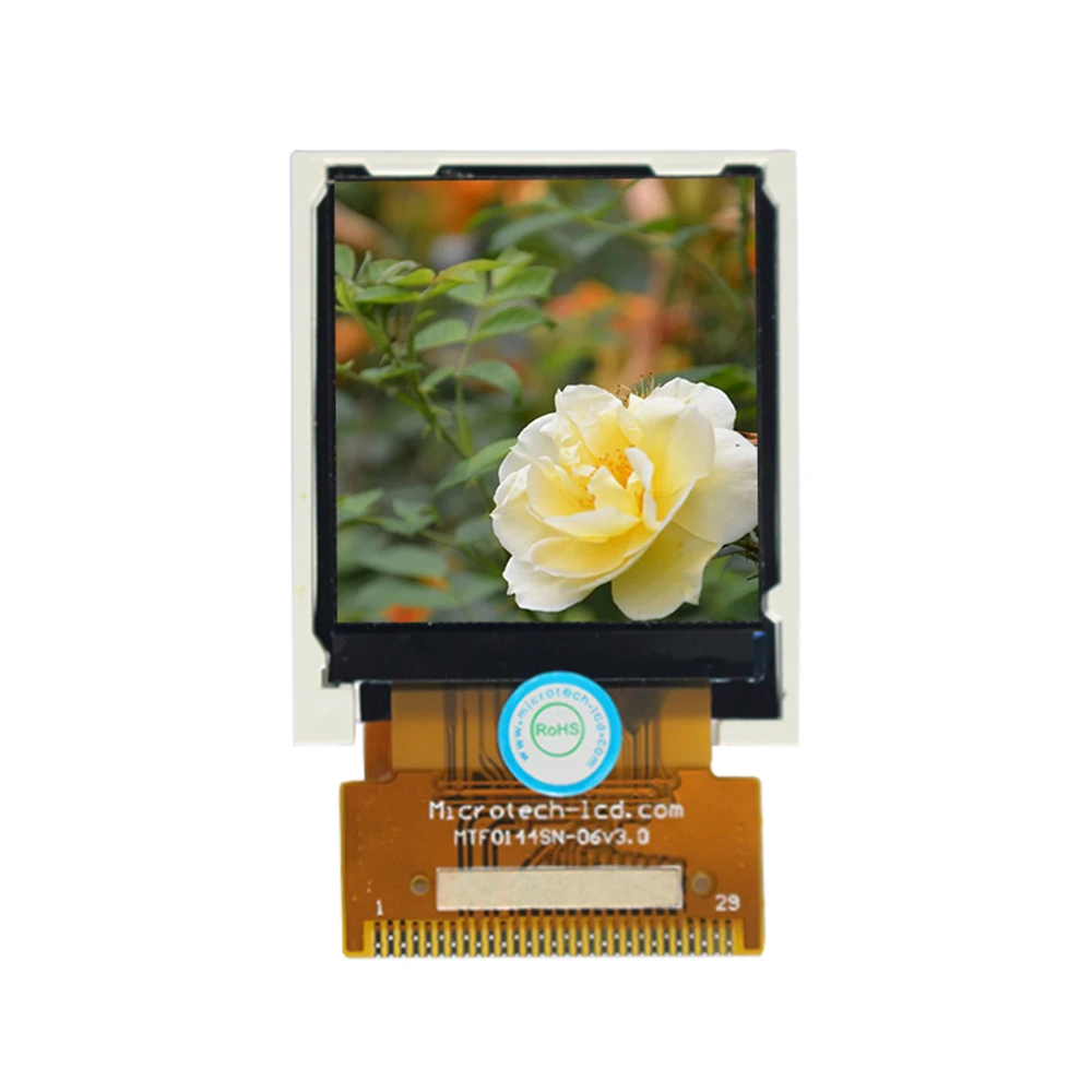 1.44Inch Display Module LCD Display Screen 128RGB x 128 Resolution MCU ...