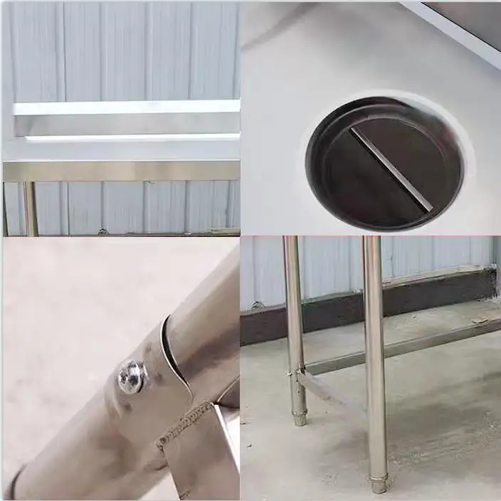 Stainless Steel Garbage Table - High Quality & Customizable