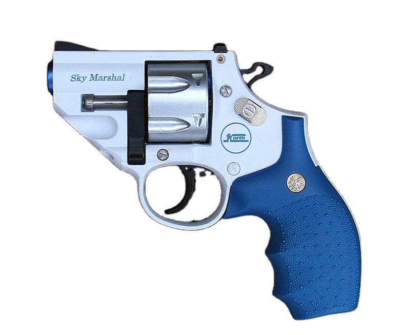 Sky Bailiff Model Cubic Double Action Small Revolver Soft Projectile ...