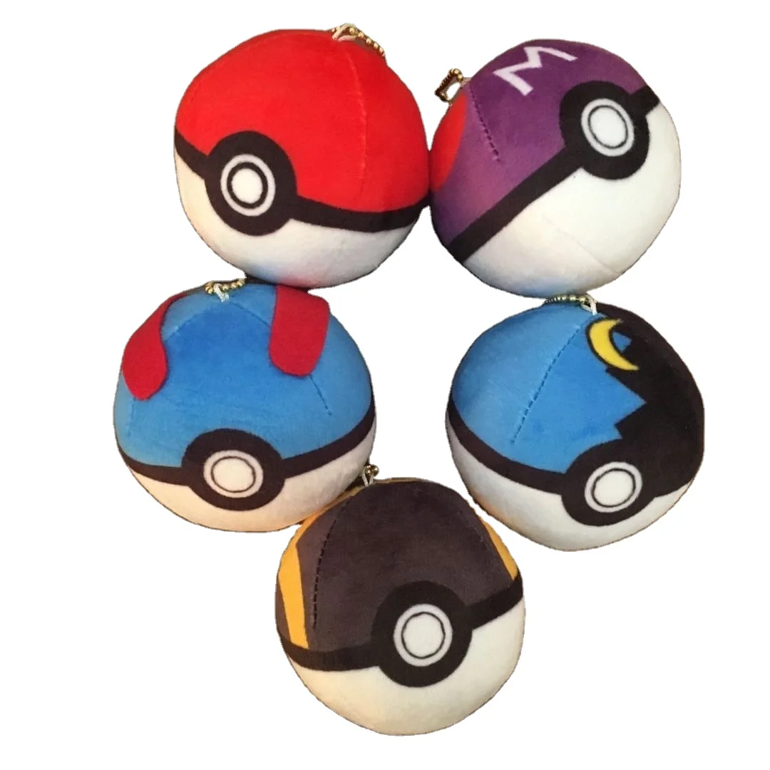 Pokemon Pokeball Toy With Plush